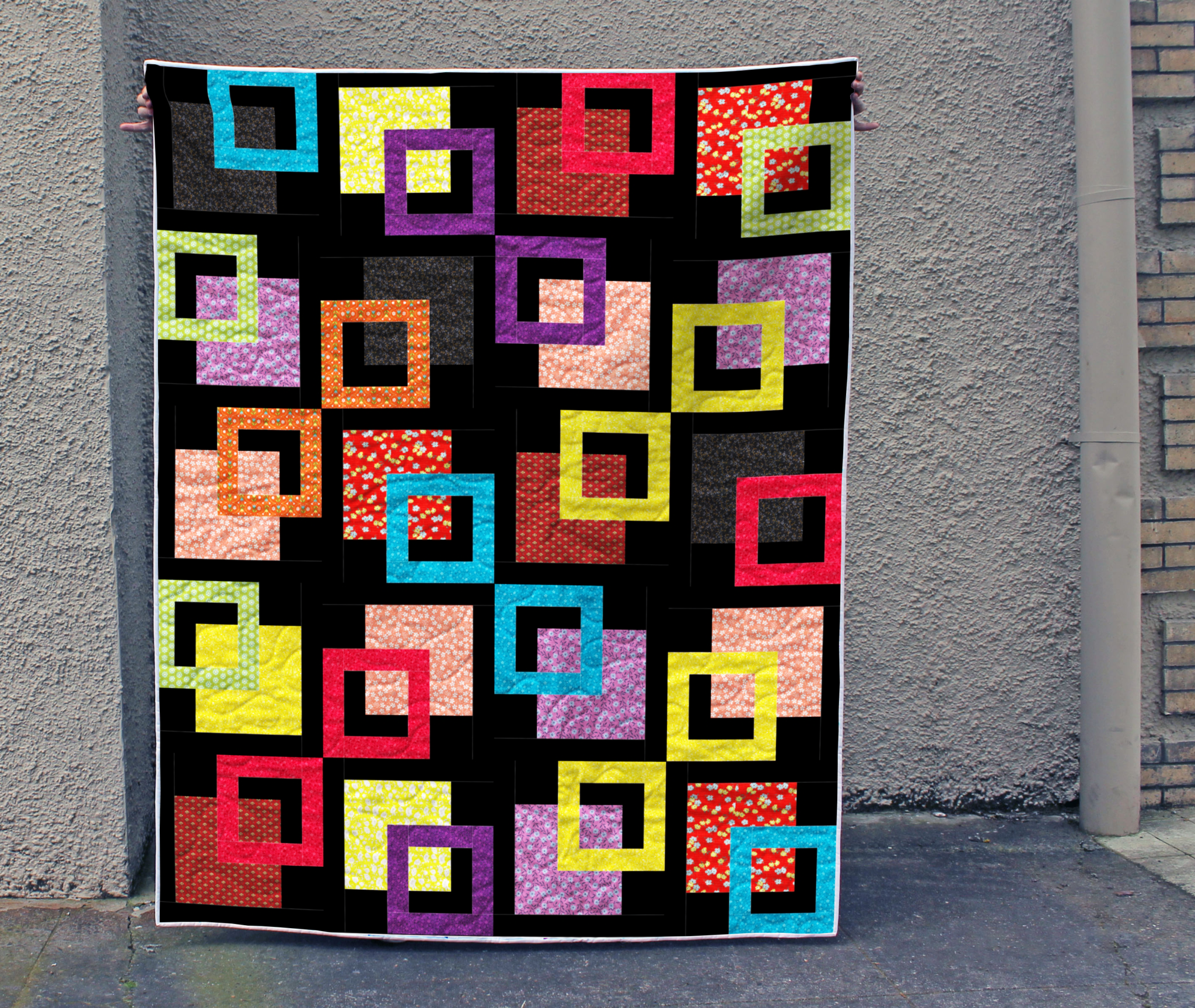 Dancing Squares - NaNa Quilt